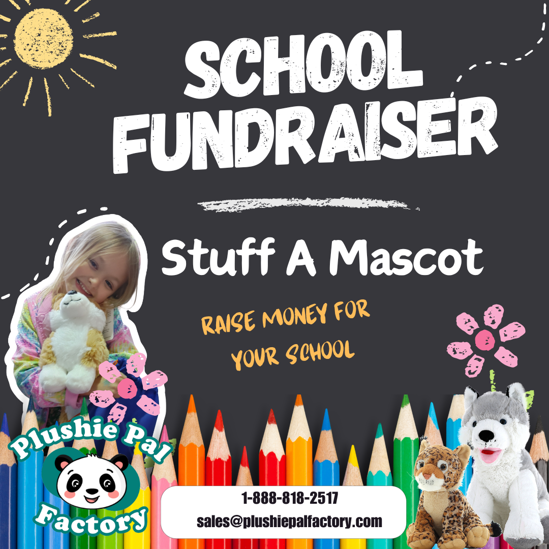 Mascot School Fundraiser | Stuff Your Own Mascot – Plushie Pal Factory, LLC